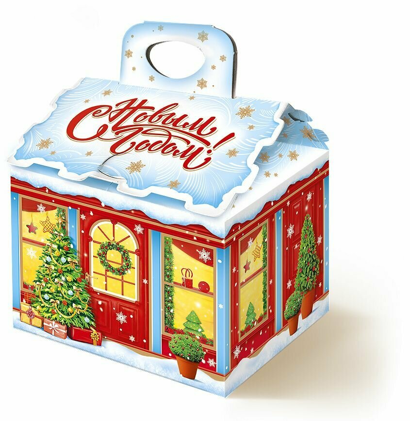 Hyleys Чай черный, с новым годом , красный домик, 15 пак.