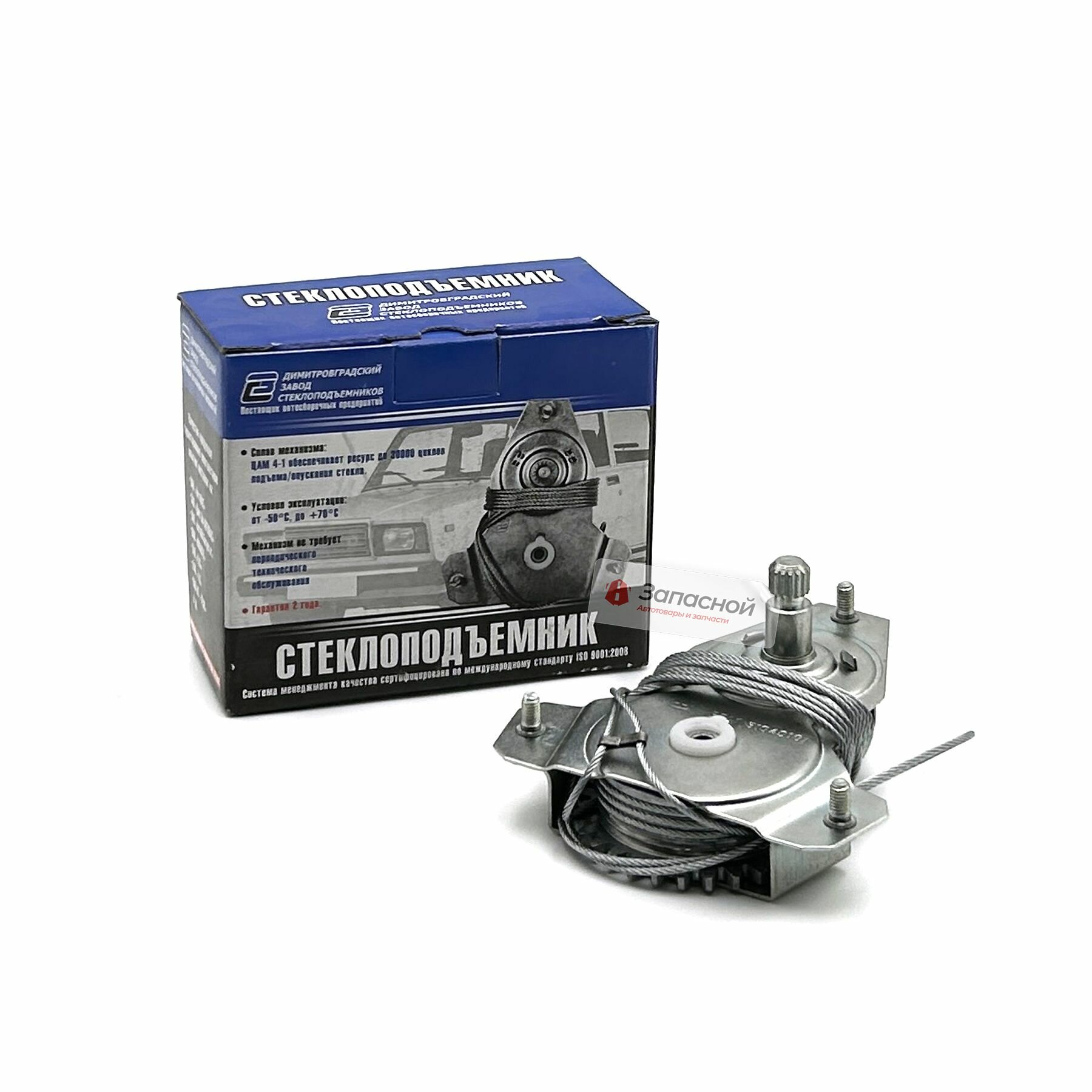 Стеклоподъемник для а/м УАЗ-452 передний - ДЗС арт. 3741-6104010
