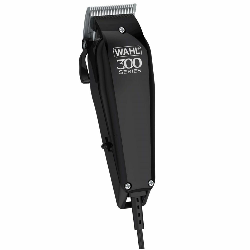Машинка для стрижки волос Wahl HomePro 300 20102.0460 черный, 8 насадок, самозатачивающиеся ножи, прецизионная заточка, срез 1-25мм