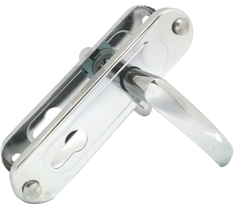 Ручка на планке зенит РФ1-60.02 (хром) 2 шт