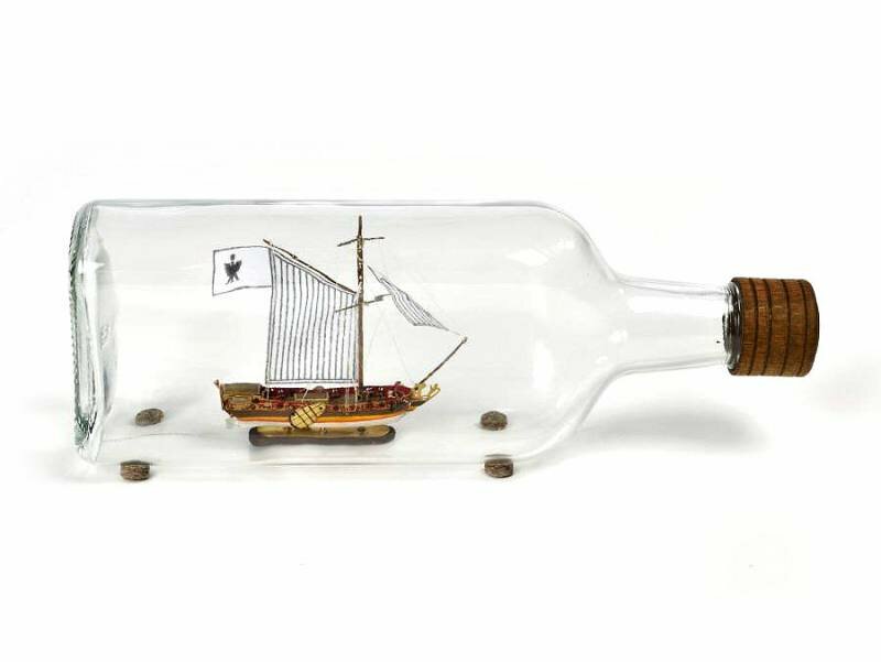 Набор для постройки модели корабля GOLDEN YACHT бранденбургская яхта 1678-79 г. Масштаб 1:300