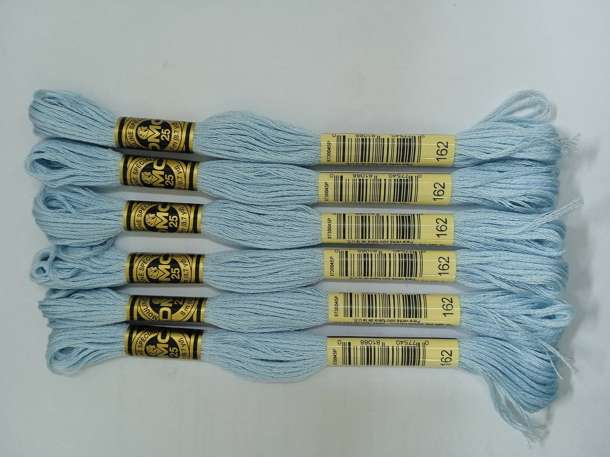 Набор ниток мулине, 8 м, 6 шт DMC-162_6