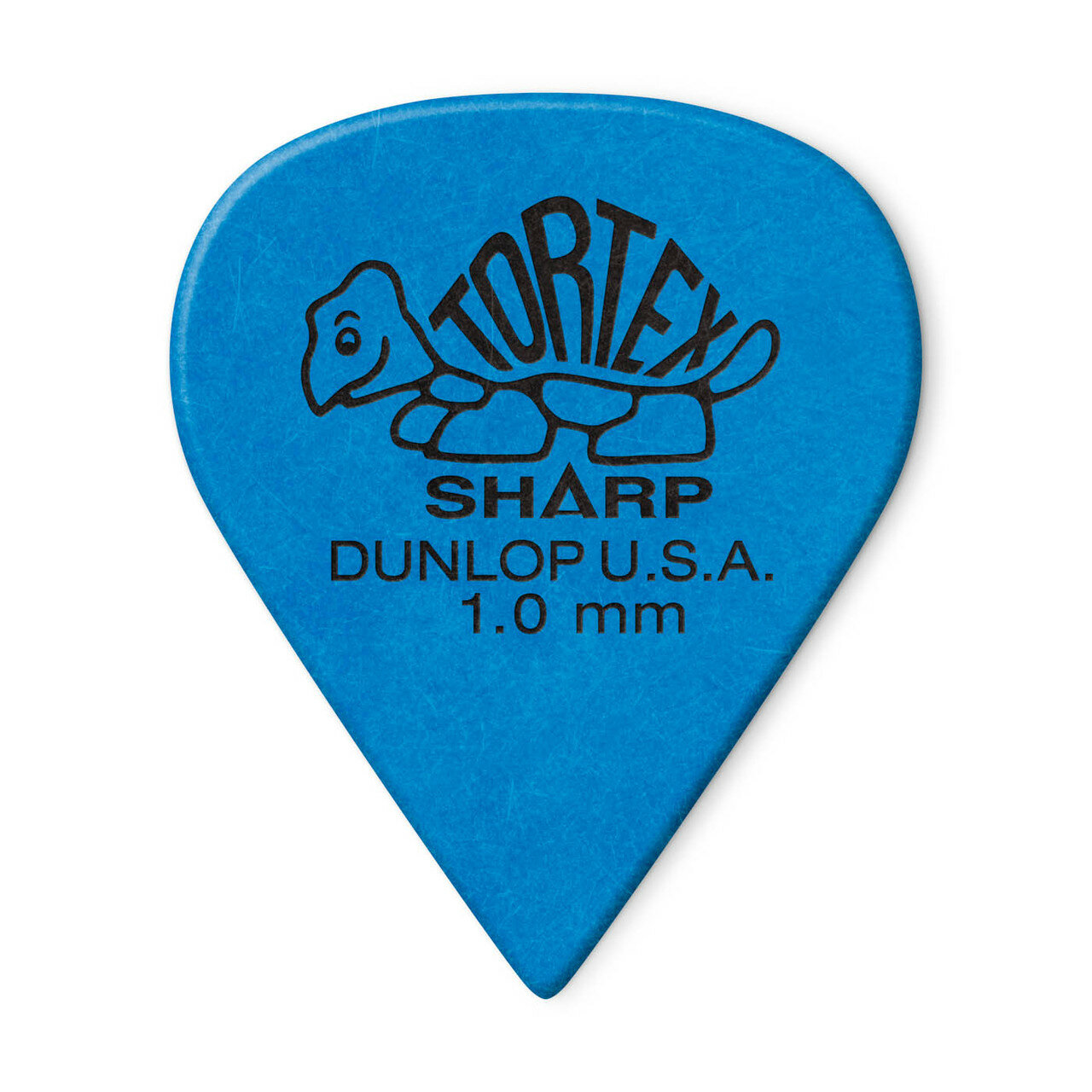 Dunlop 412P1.00 Tortex Sharp Медиаторы 12штук, толщина 1,00мм.