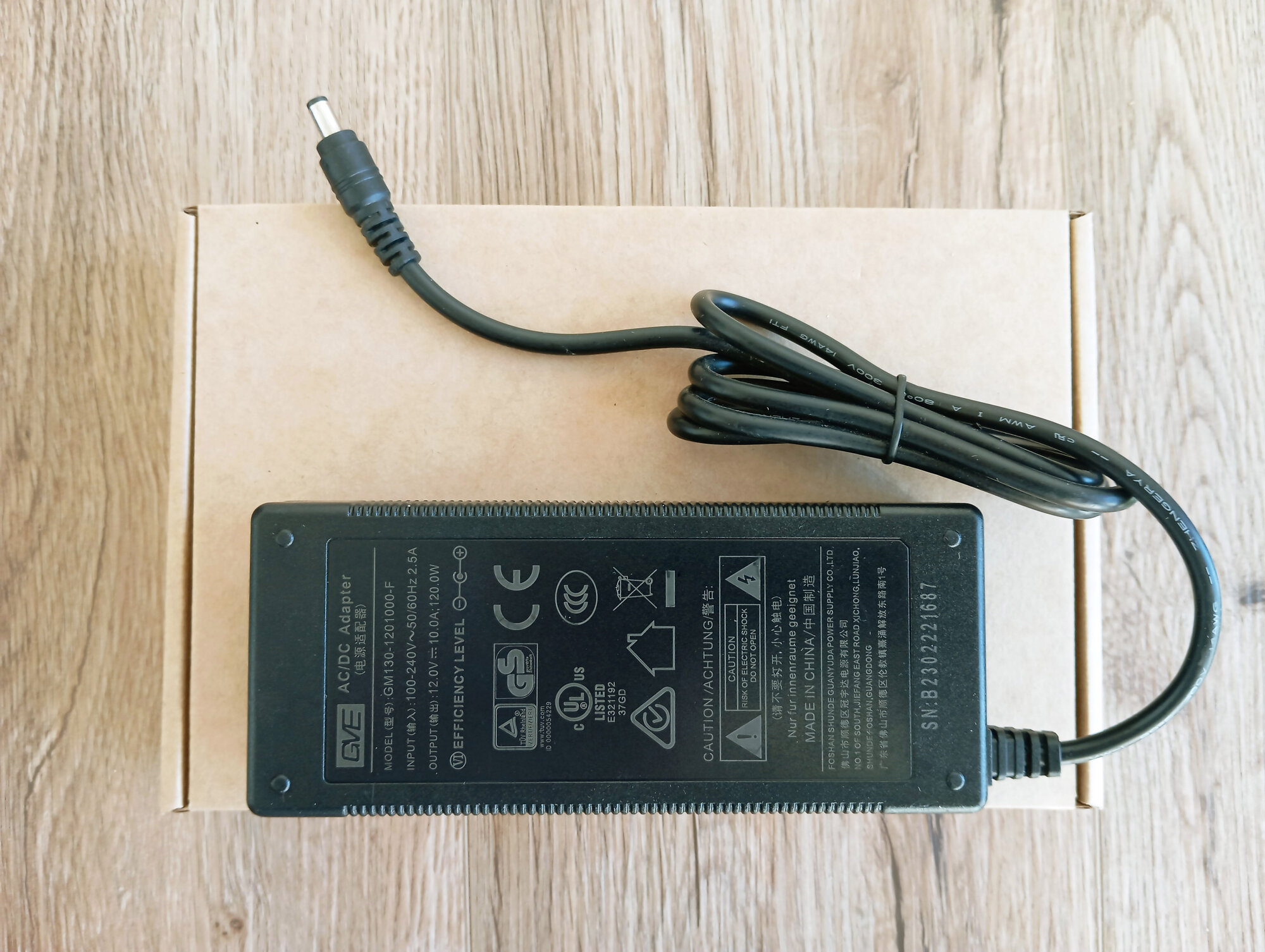 Блок питания GVE 12V 10A 120W GM130-1201000-F