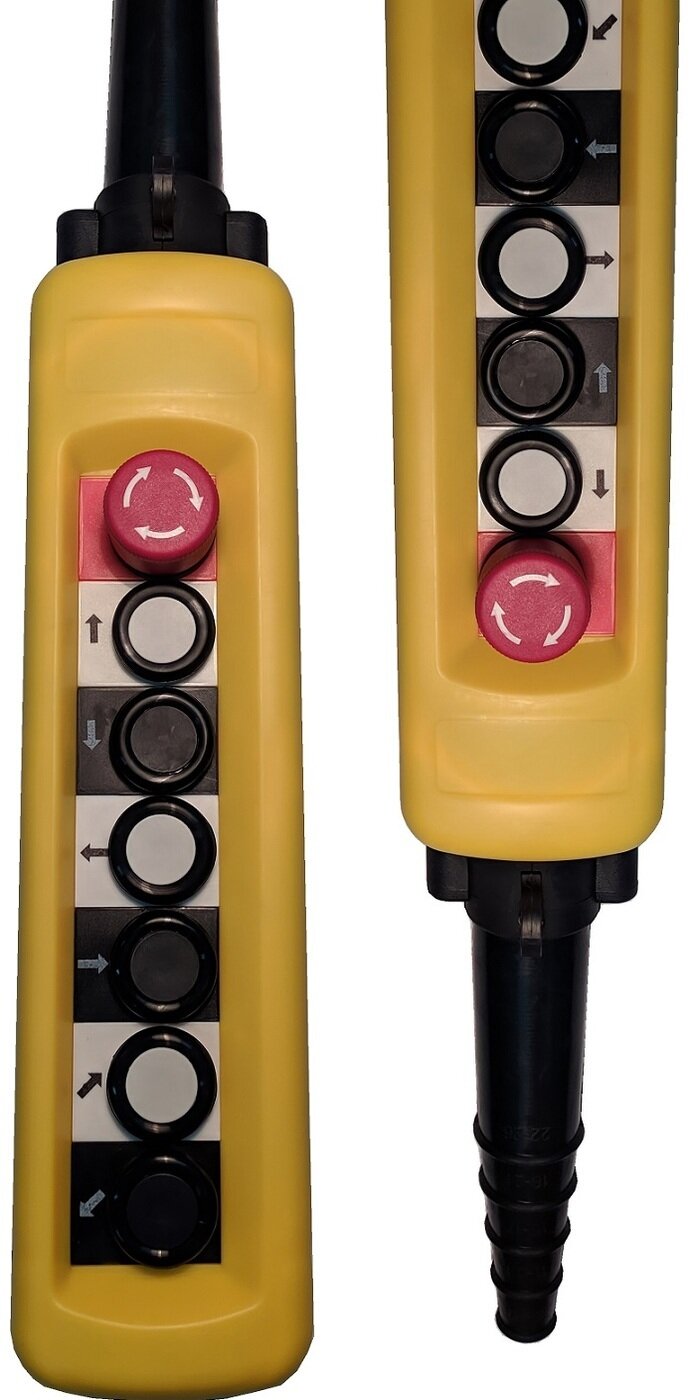 ПКТ-60Б-С(XACA6713. S. BR) (6 кнопок1НО+гриб с фиксацией1НЗ) пульт