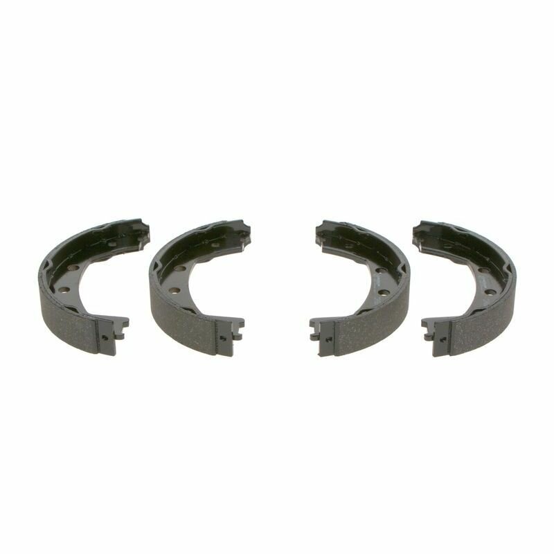 Тормозные колодки барабанные задние BOSCH 0986487732 для а/м Land Rover Freelander