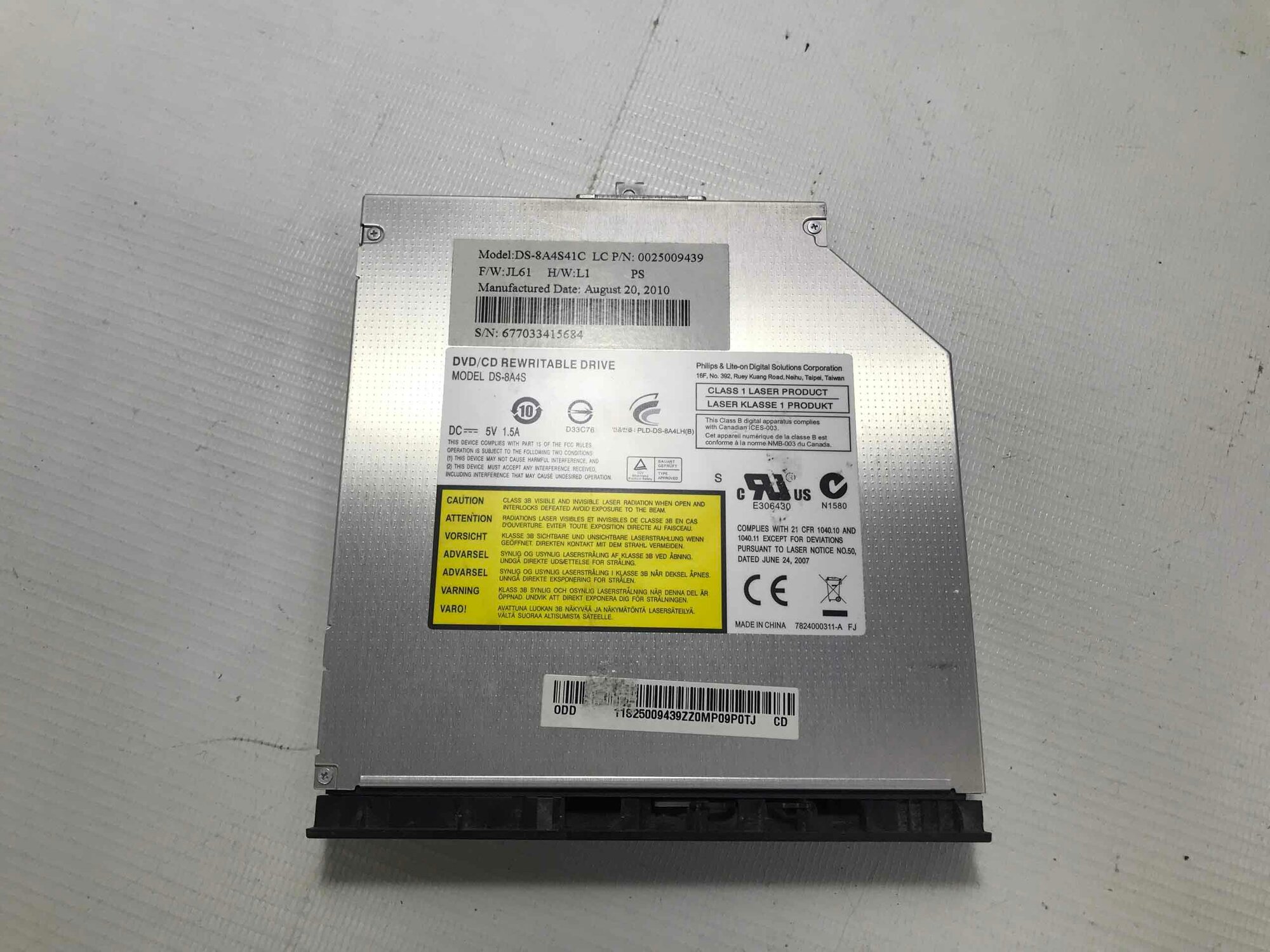 Привод DVD+RW для Lenovo G565