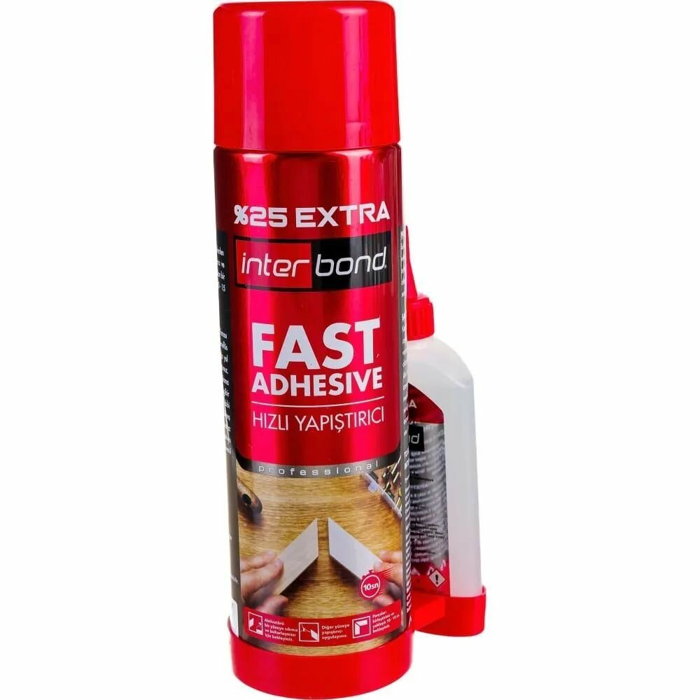 Двухкомпонентный клей Interbond 100g+400 ml Cyanoacrylate 00-00000180