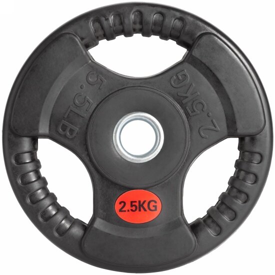 Диск обрезиненный Victoryfit 2,5 кг 31 мм.