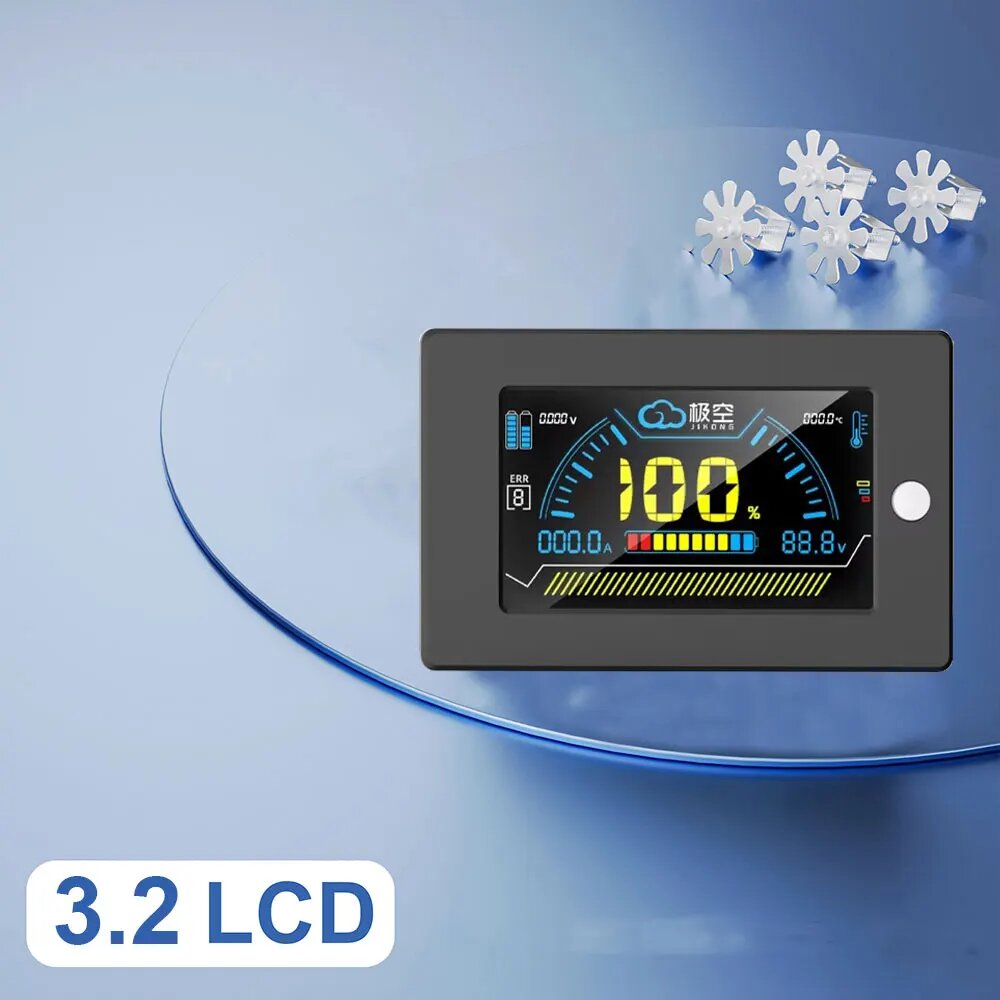 Индикатор уровня заряда батареи JKBMS BMS 2.0 3.2LCD