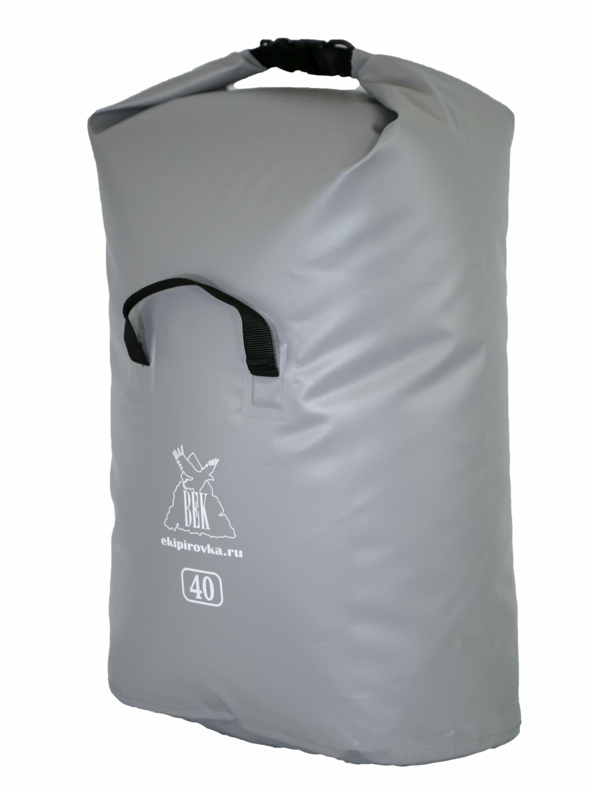Гермомешок широкий Век Бегемот 40 л серый