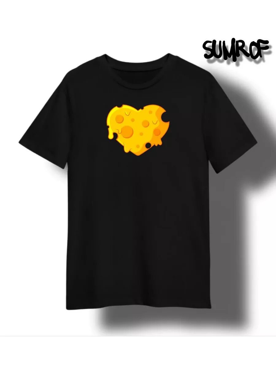 Футболка Zerosell люблю сыр