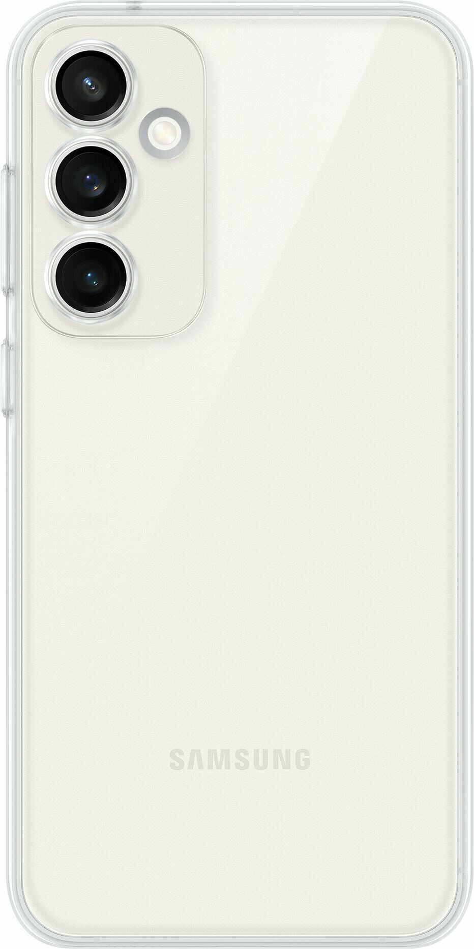 Чехол Samsung для S23 FE, Clear Case, прозрачный (ef-qs711ctegru) .