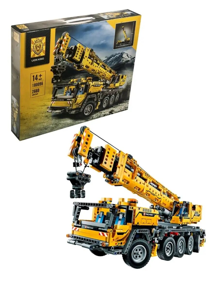 Конструктор Креатор Передвижной кран MK II аналог LEGO