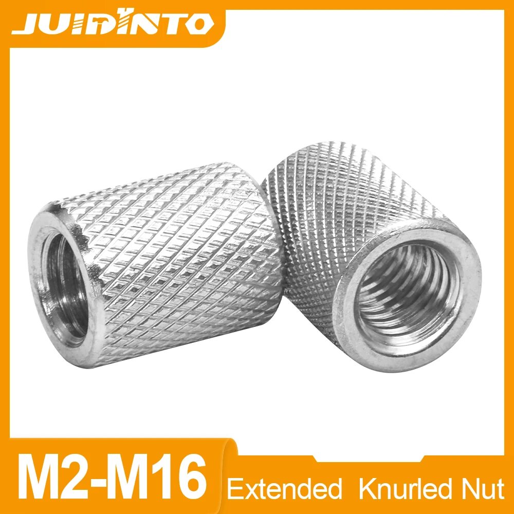Гайки JUIDINTO из нержавеющей стали M3-M16 M4x10x10 5pcs