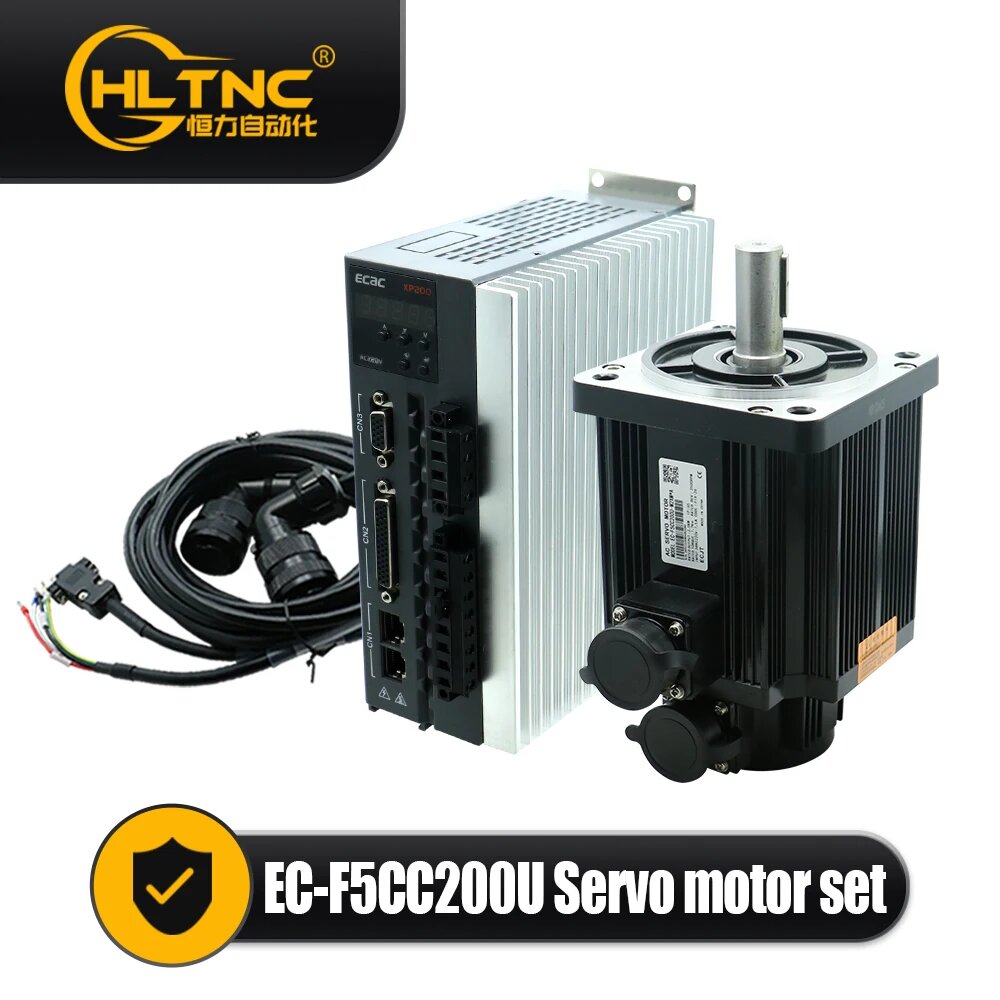 Сервомотор XLWLH 2 кВт 2500 об/мин 2800 Н/м 220В с фланцем RS485