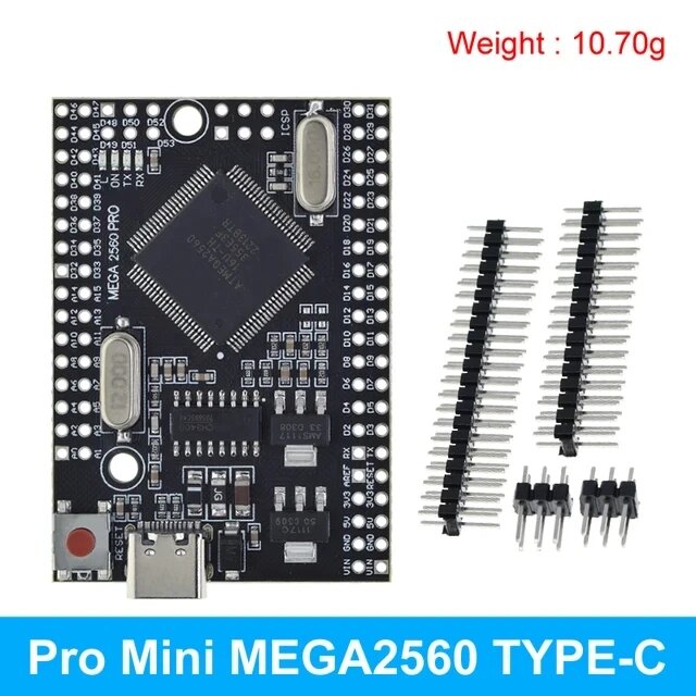 Чип Mega2560 ATmega2560 для Arduino Pro MiNi Type-C