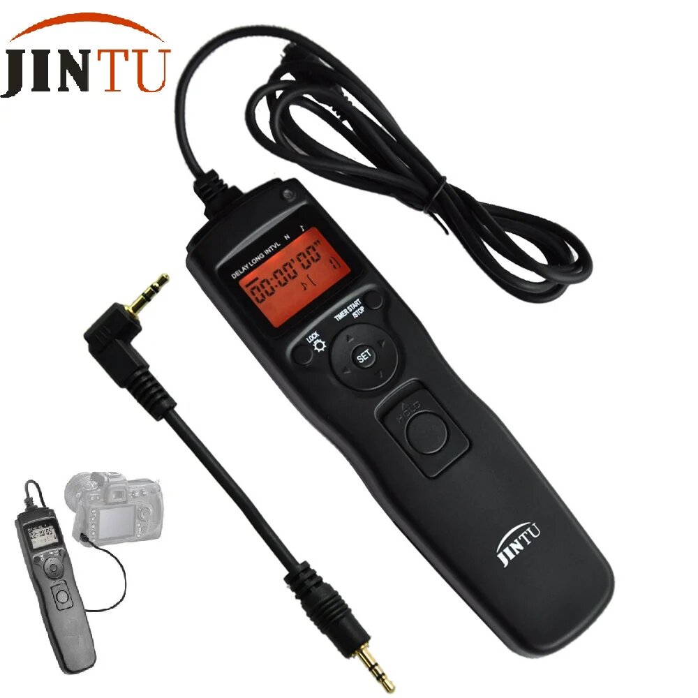 Пульт дистанционного управления затвором JINTU Timer Remote Shutter Release Control C1 для Canon