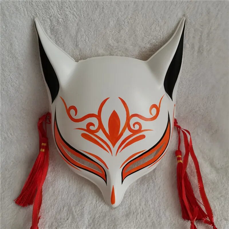 Большая пластиковая маска лисы для косплея ancient symbol