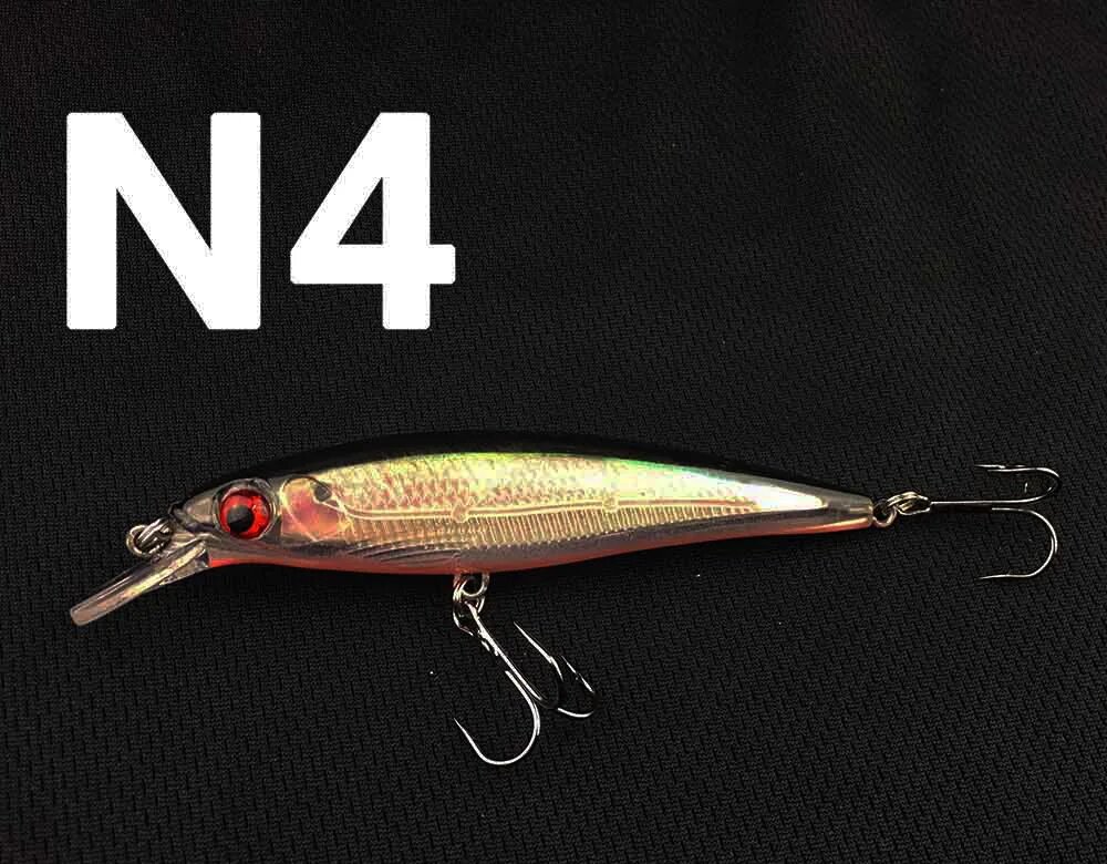 Плавающая блесна Crankbait Minnows 12 цветов N4