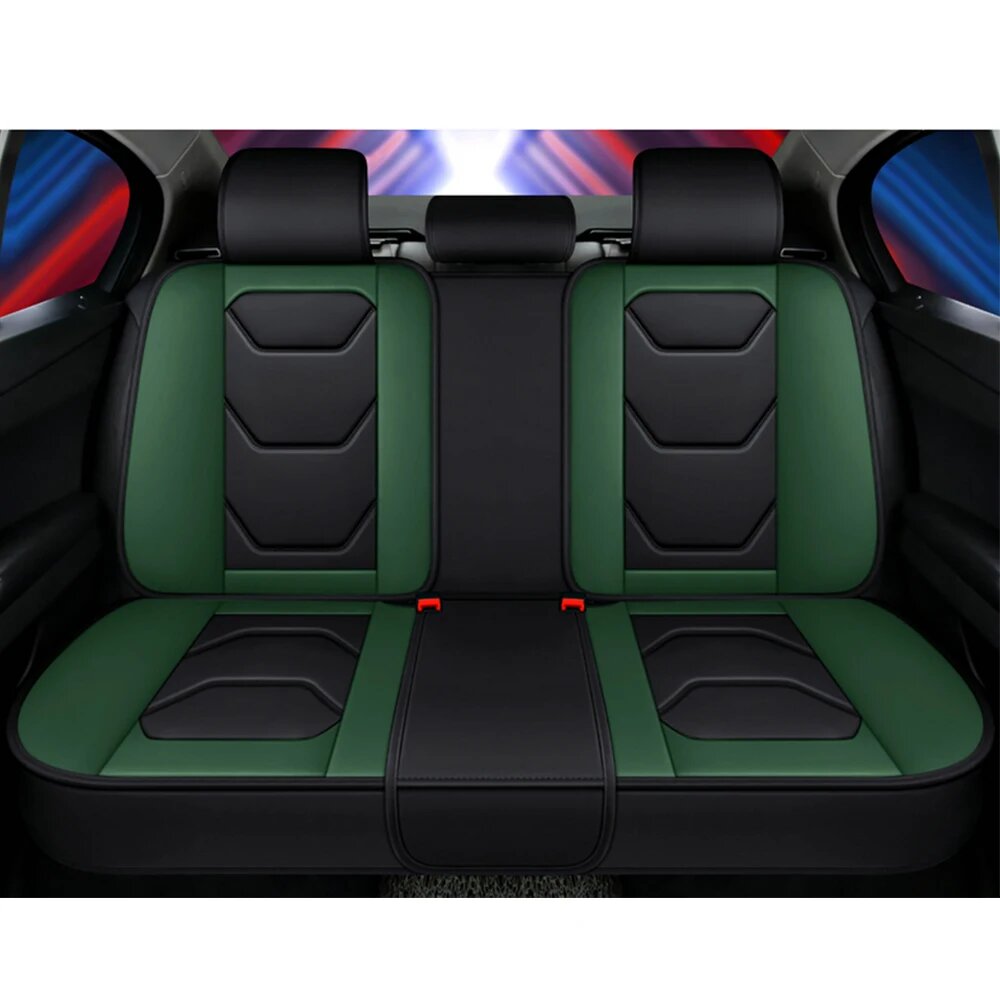Кожаные чехлы для автомобильных сидений, наволочки для Opel antara astra j insignia vectra c b corsa d c meriva zafira a mokka Black Green