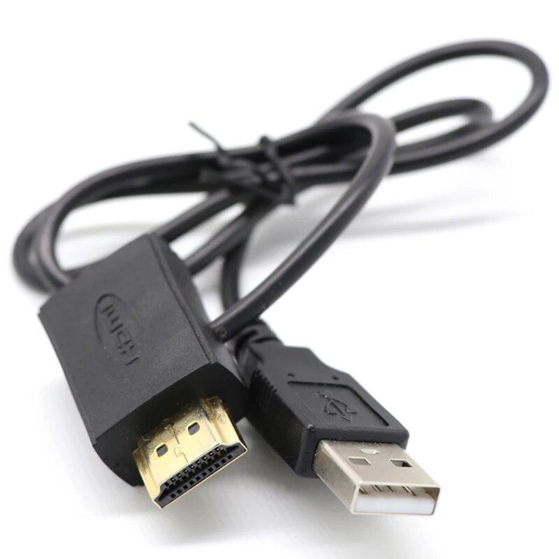 A06RP HDMI разъем «папа-мама» + разветвитель кабеля зарядного устройства USB 2.0, адаптер-удлинитель