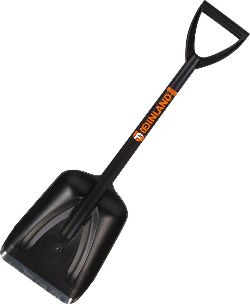Финляндия лопата автомобильная с черенком 70см