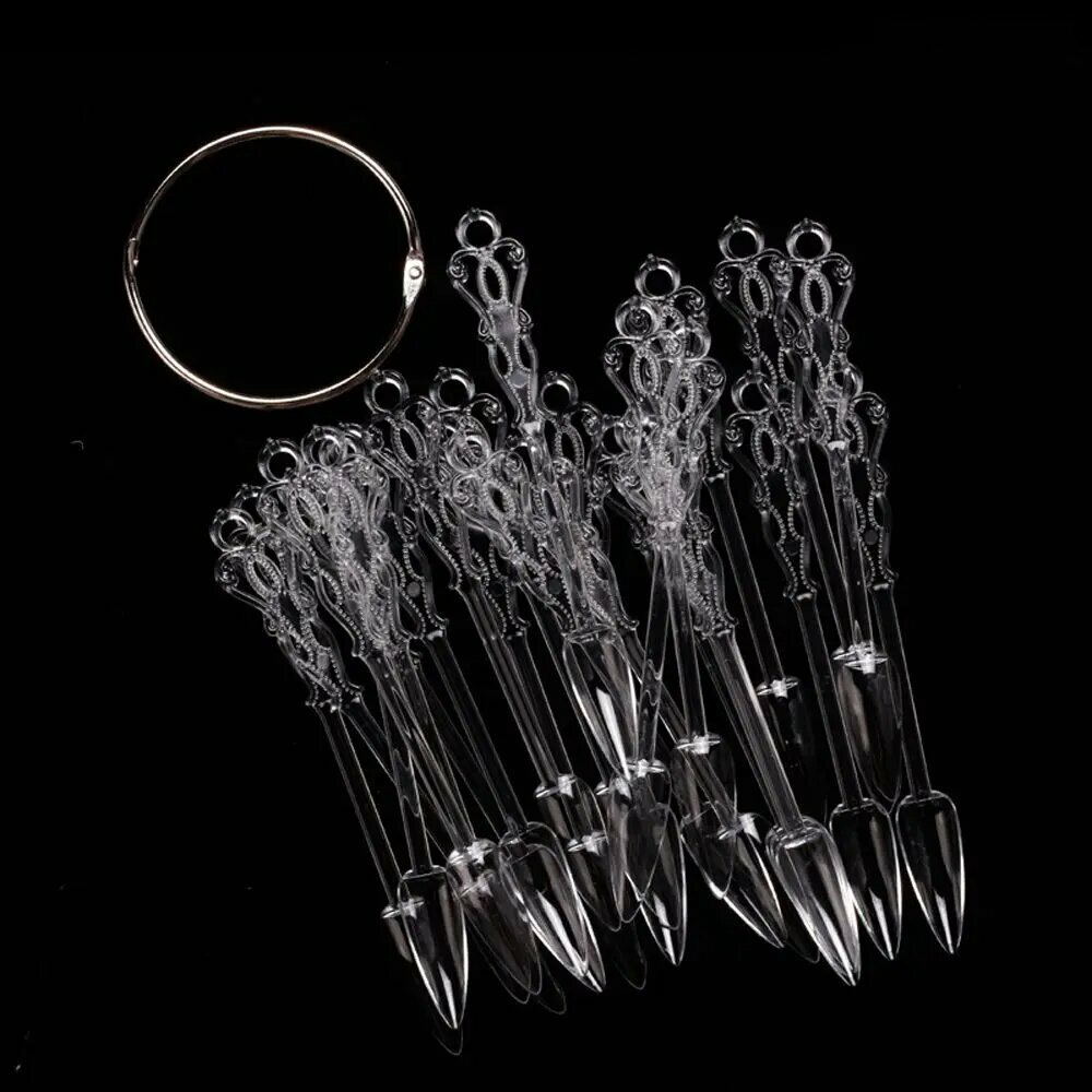 Поддельные ногти с кольцом-пряжкой B