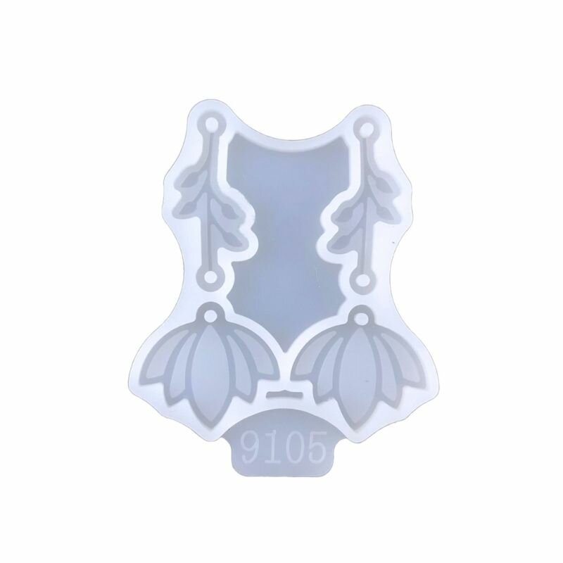 (1 шт.) Серьги "Хрустальная капля" Силиконовая форма-105