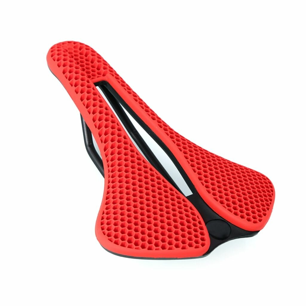 Велосипедное седло, Седло для велосипеда горного и шоссейного - красное