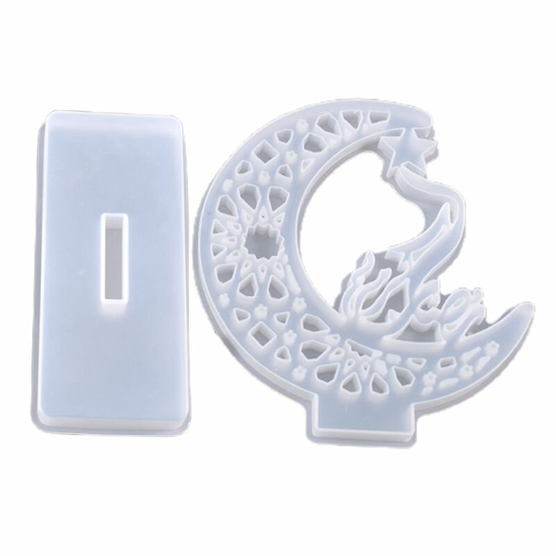 Diy crystal epoxy moon display board set силиконовая форма-лунная Лента 3