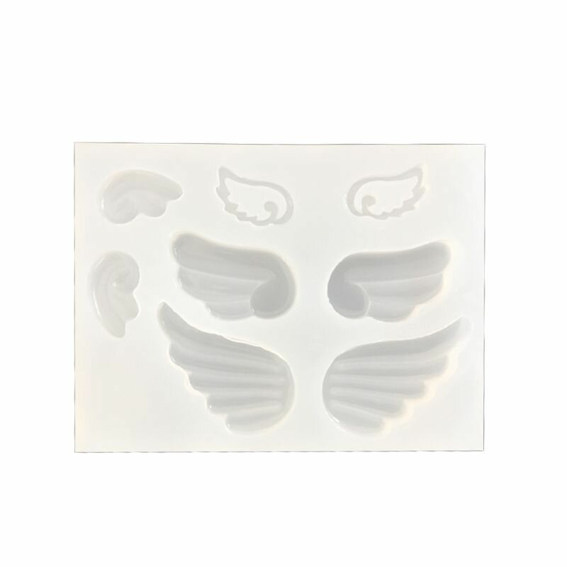 Форма для литья кулона "Крылья ангела и демона"