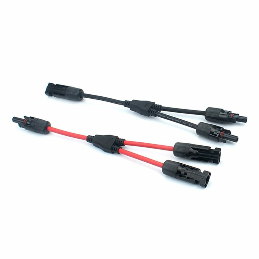 Трехходовой фотоэлектрический разъем типа Y MC4 solar connector