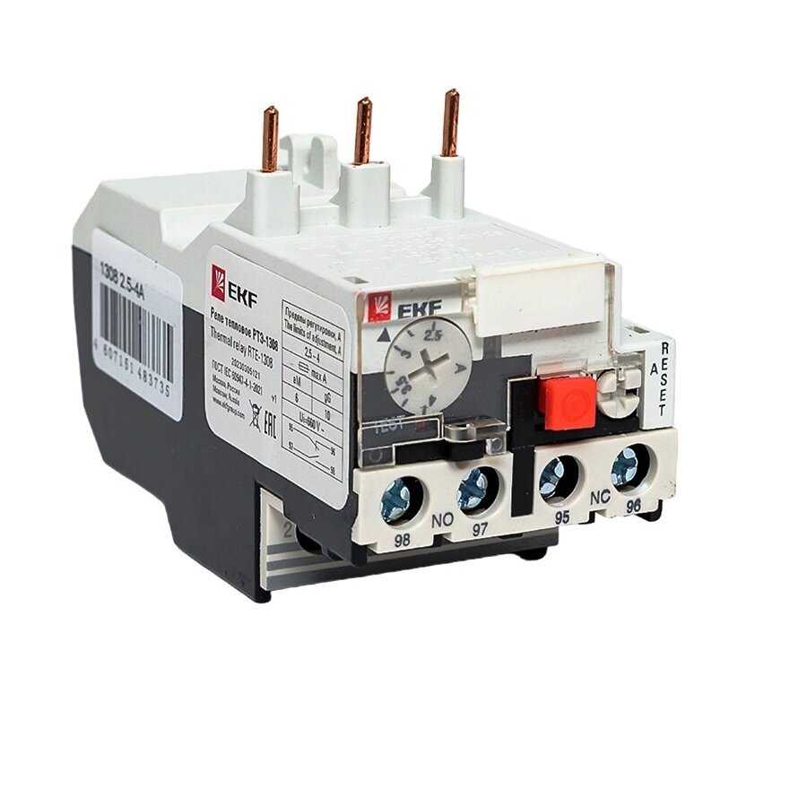 Тепловое реле EKF PROxima РТЭ-1308 2,5-4А 660V