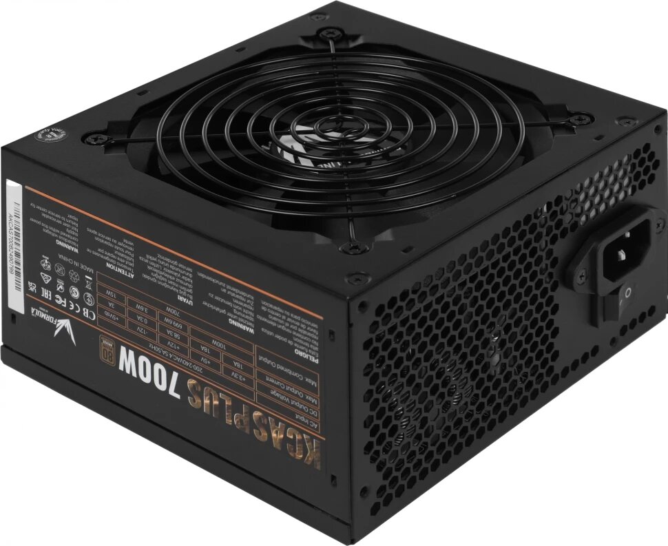 Блок питания Formula ATX 700W AC VX Plus (20+4pin) APFC 120mm fan 4xSATA RTL