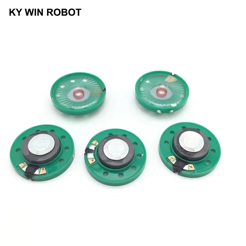 KY WIN ROBOT мини динамики зелёные 16 Ом 0.25 Вт