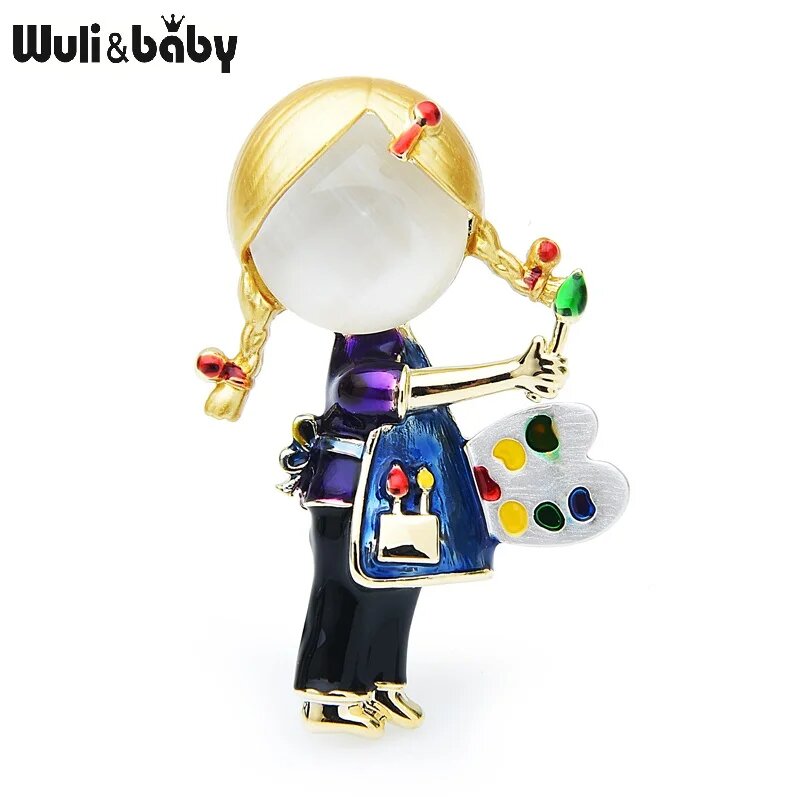 Брошь Wuli & baby