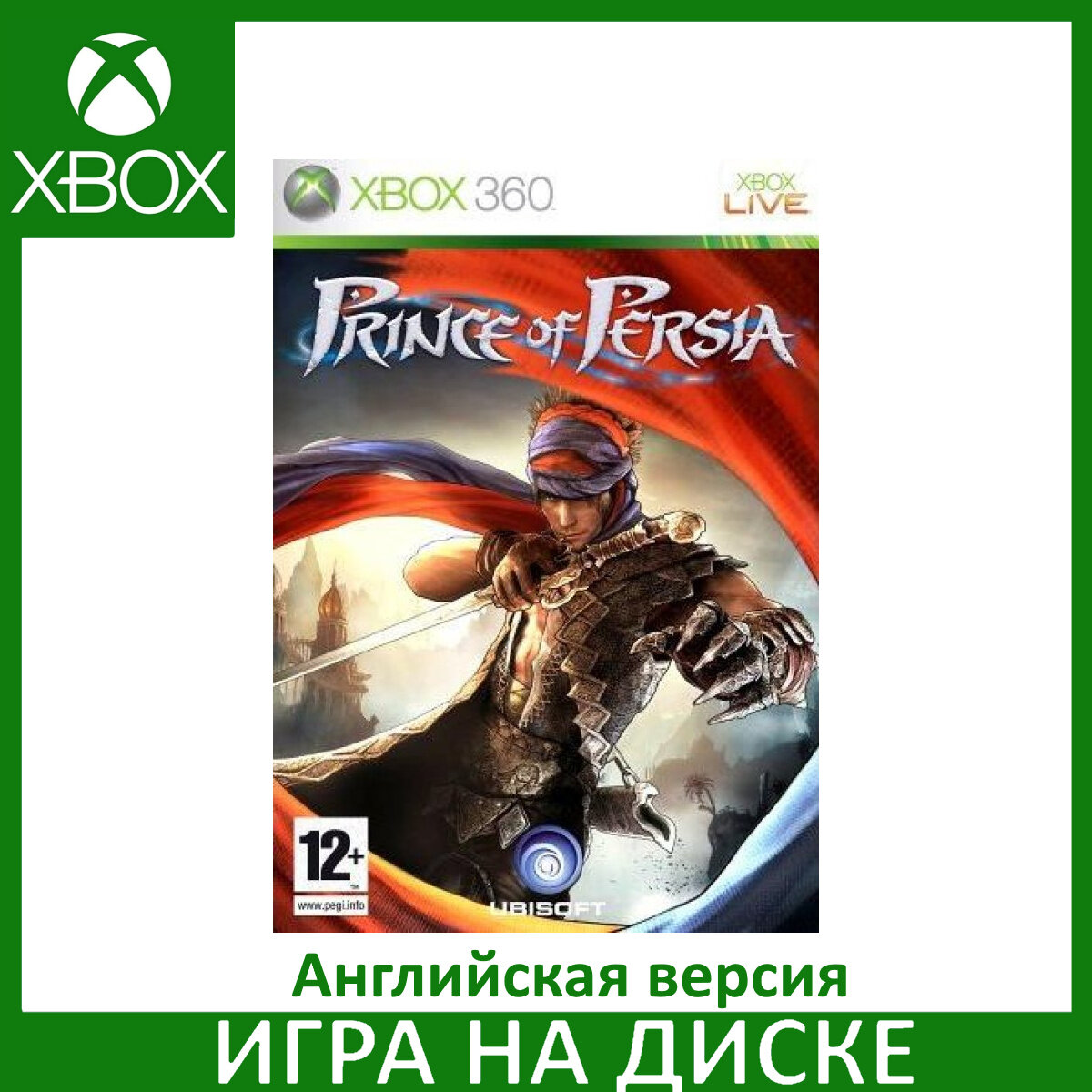 Игра Prince of Persia Xbox 360, Xbox One Английский язык Диск на Xbox