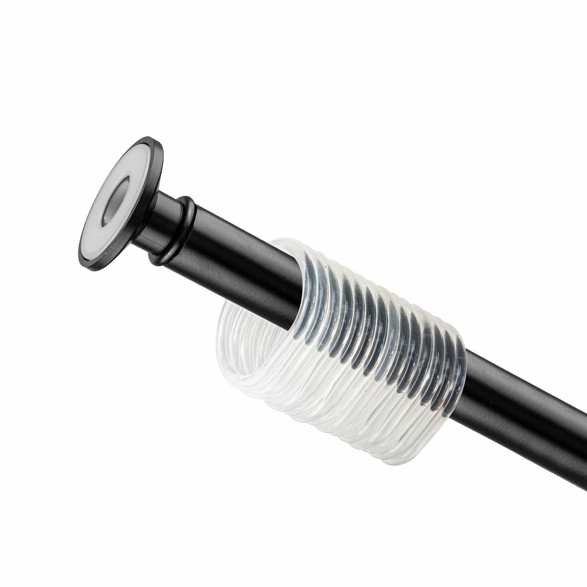 Карниз санакс 11002 черный в ванную комнату 1.2 х 2.2