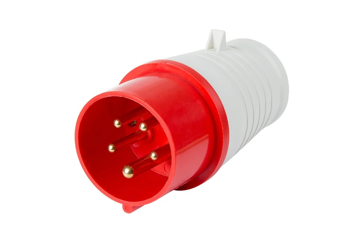 REXANT 015 Переносная вилка 3Р+РЕ+N 16А 380В IP44 для бытовых сетей 11-8902