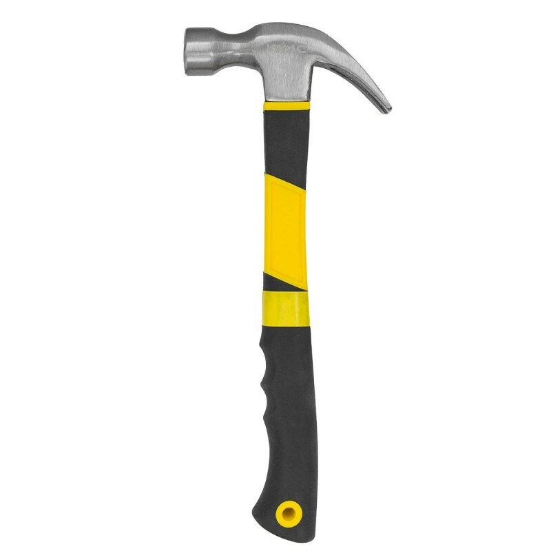 Молоток-гвоздодер 350гр WMC TOOLS