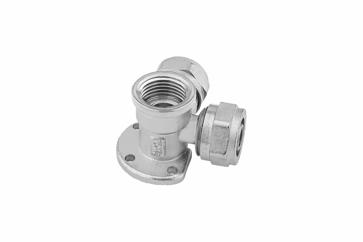 PROFACTOR Тройник с креплением угловой обжимной ц/в/ц 16 х 1/2 х 16 PF PF 499