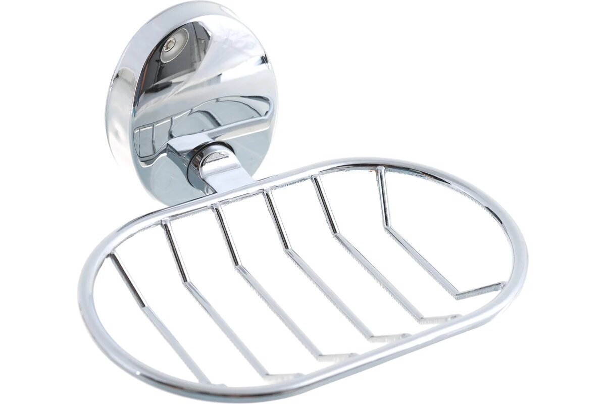 Настенная мыльница LEDEME L3302-1, овальная, крепления в комплекте