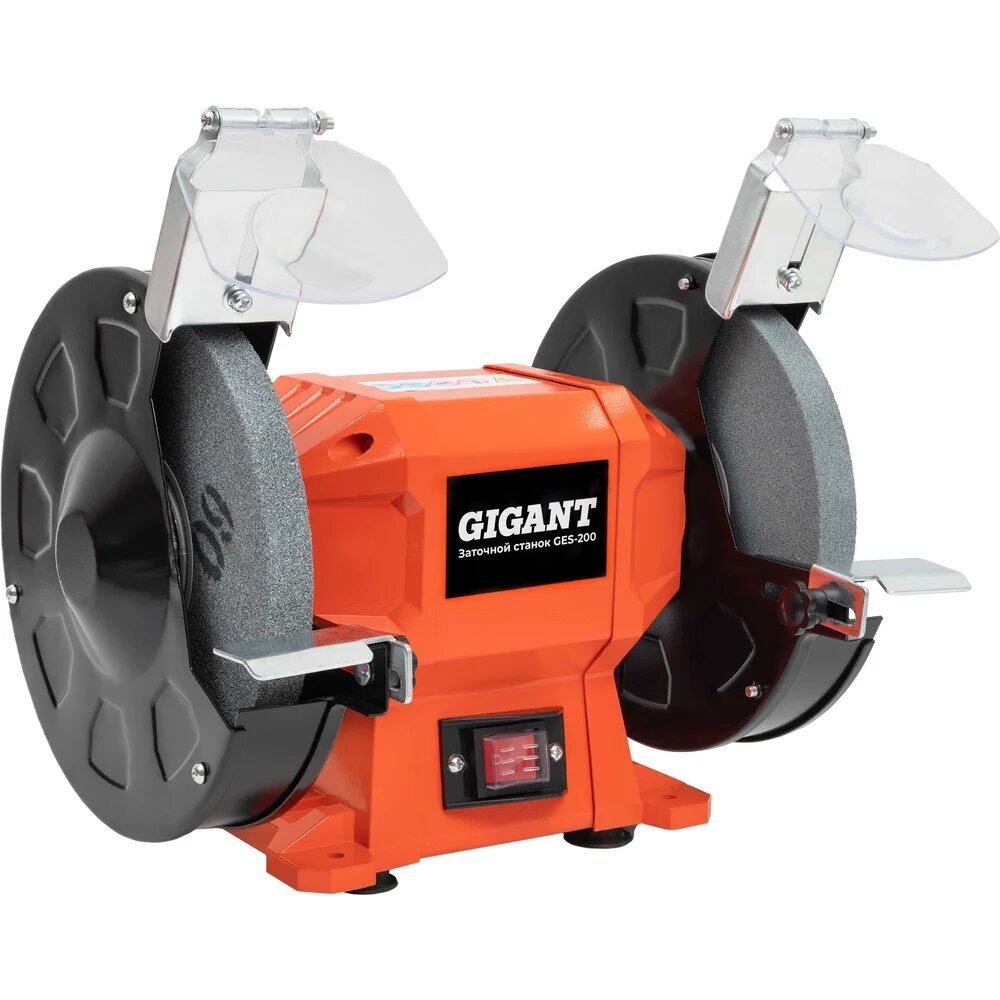 Заточной, Gigant, станок Gigant D-200мм GES-200, шлифовки и заточки режущего, компактный