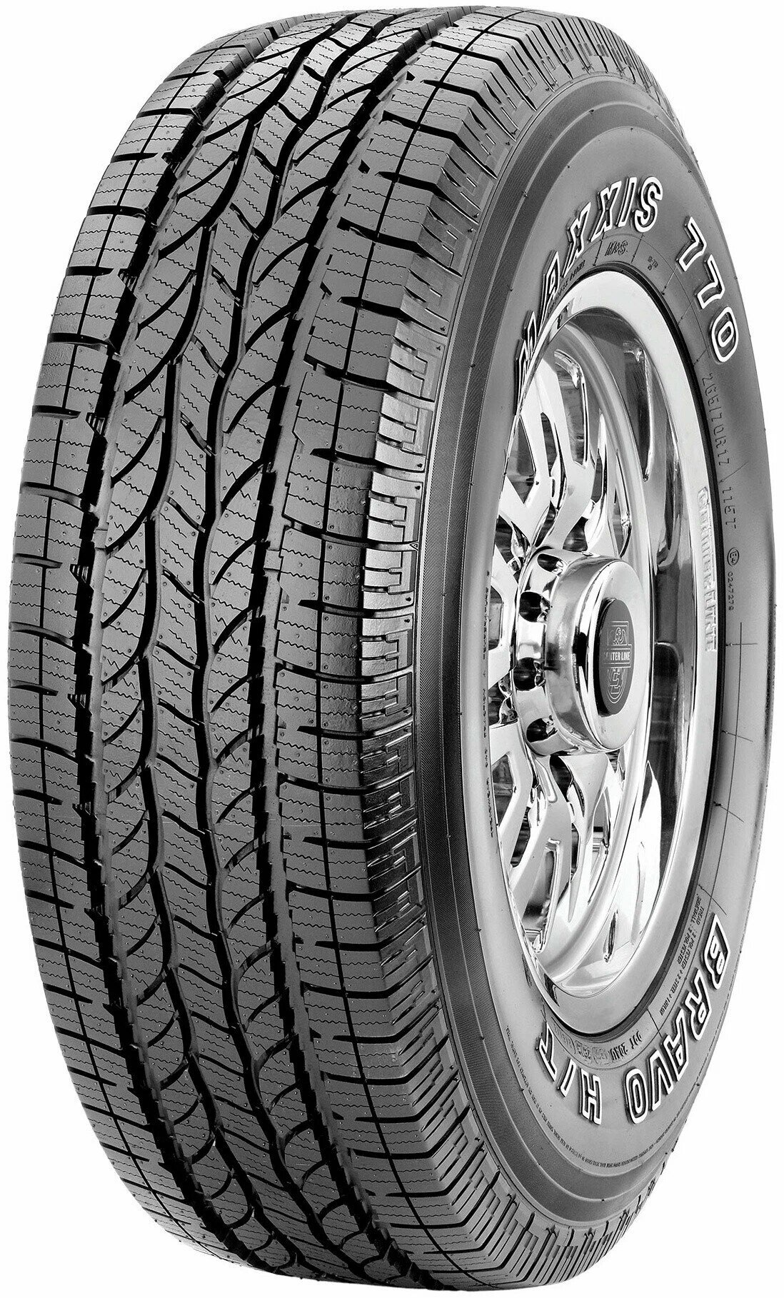 Шина всесезонная Maxxis HT-770 Bravo 235/65 R17 104H для внедорожного автомобиля