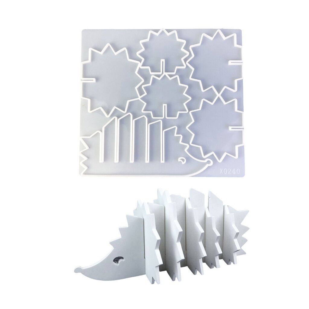 Форма для украшения подставки в виде ежика