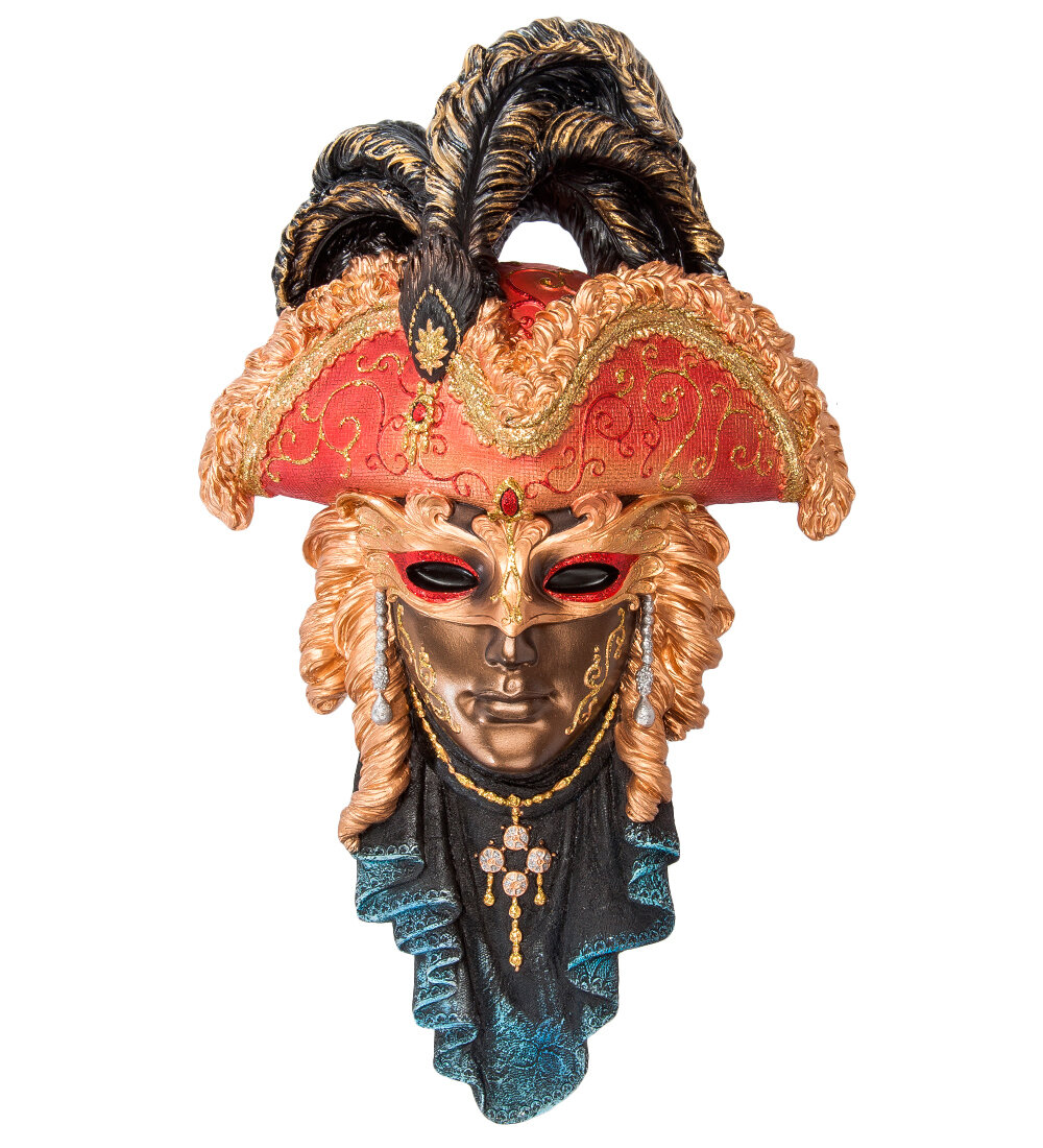 Венецианская маска "Треуголка"