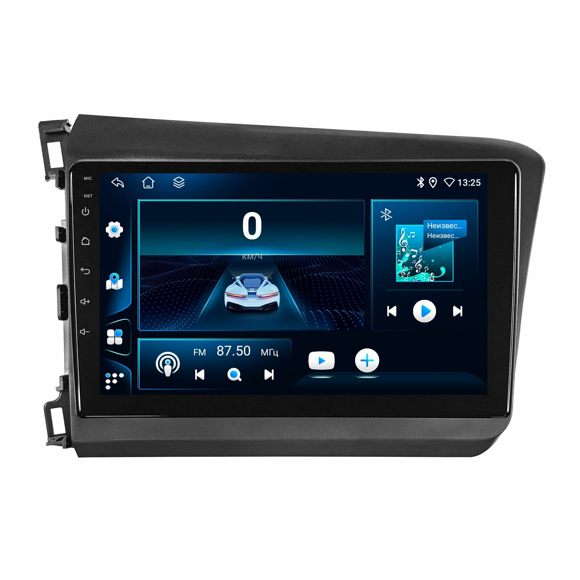 Магнитола TORINO AUTO DSP на Honda Civic 9 sedan 2012-2016 Android 4/64GB