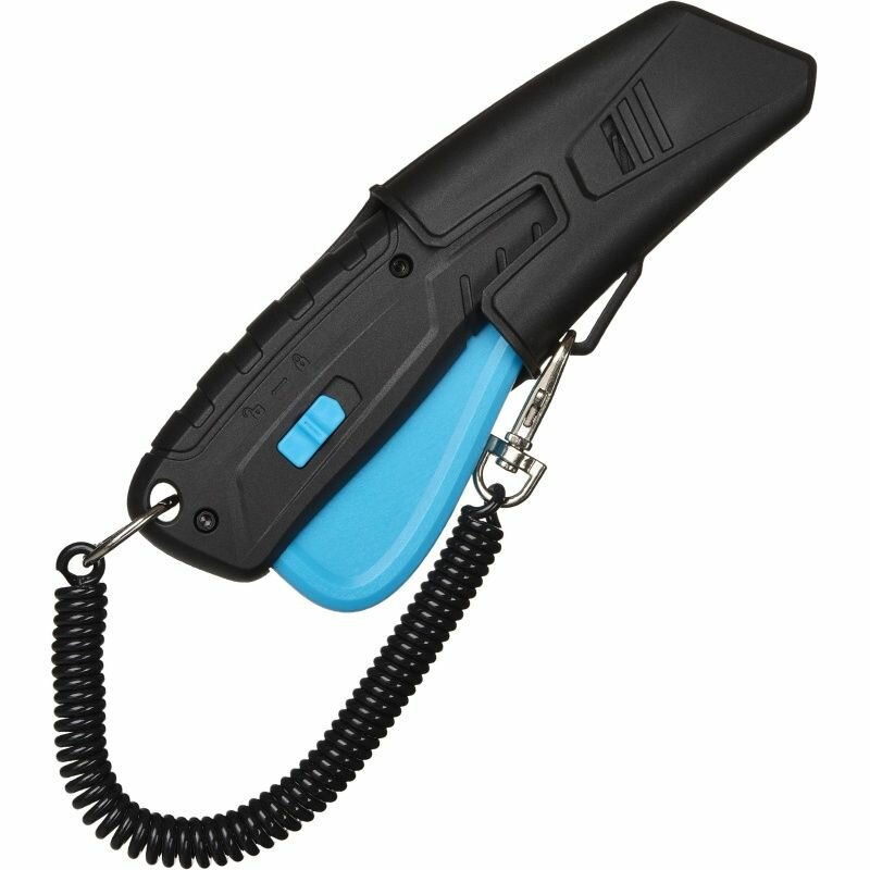 Нож Topfort безопасный 19 мм с кобурой, пластик