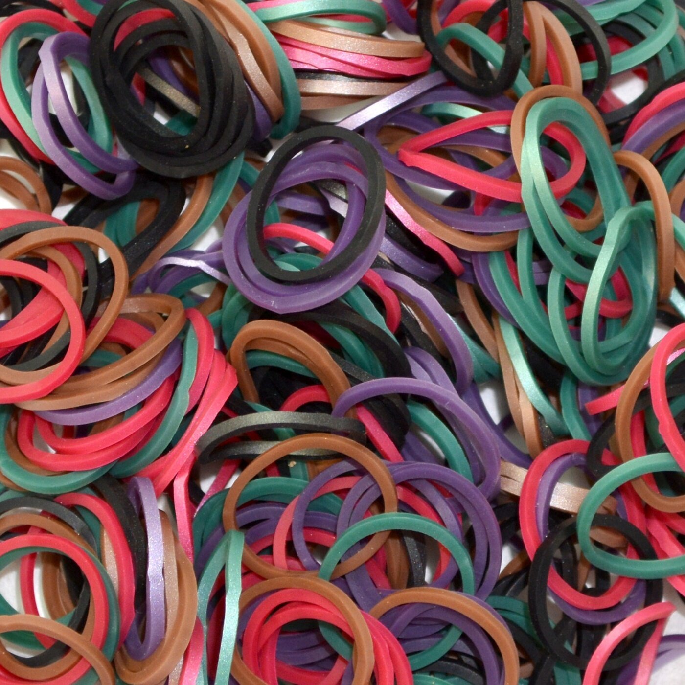 Резинки для плетения браслетов Rainbow Loom Силикон, Хэллоуин Микс, Mixed Halloween (B0069)